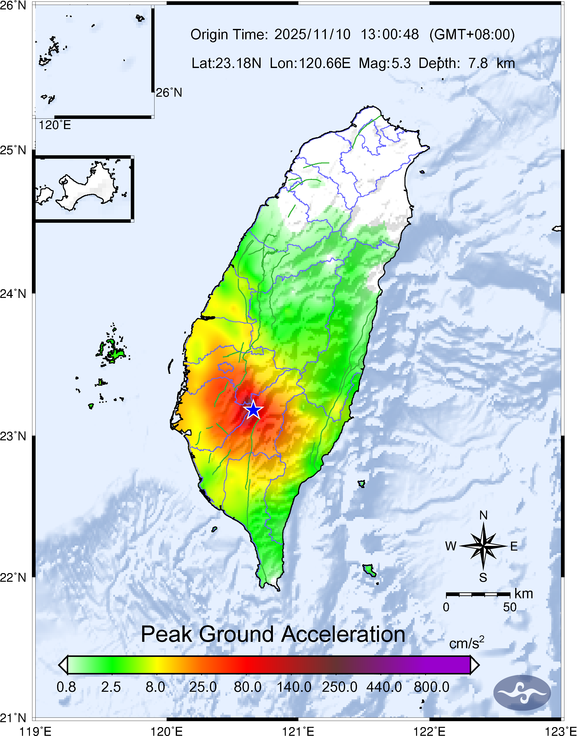 Earthquake Report | Central Weather Administration