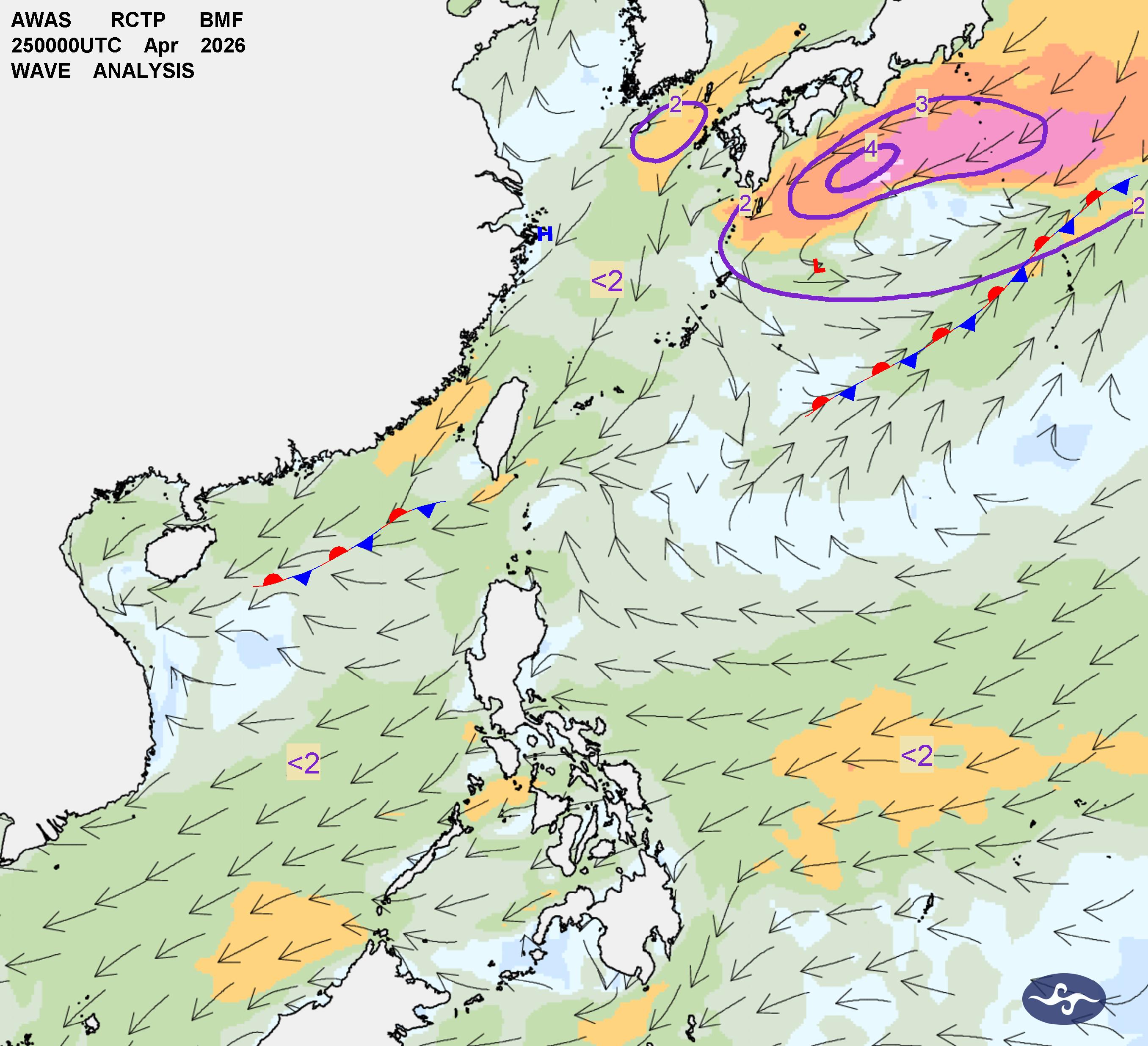 Forecast Charts | Central Weather Administration