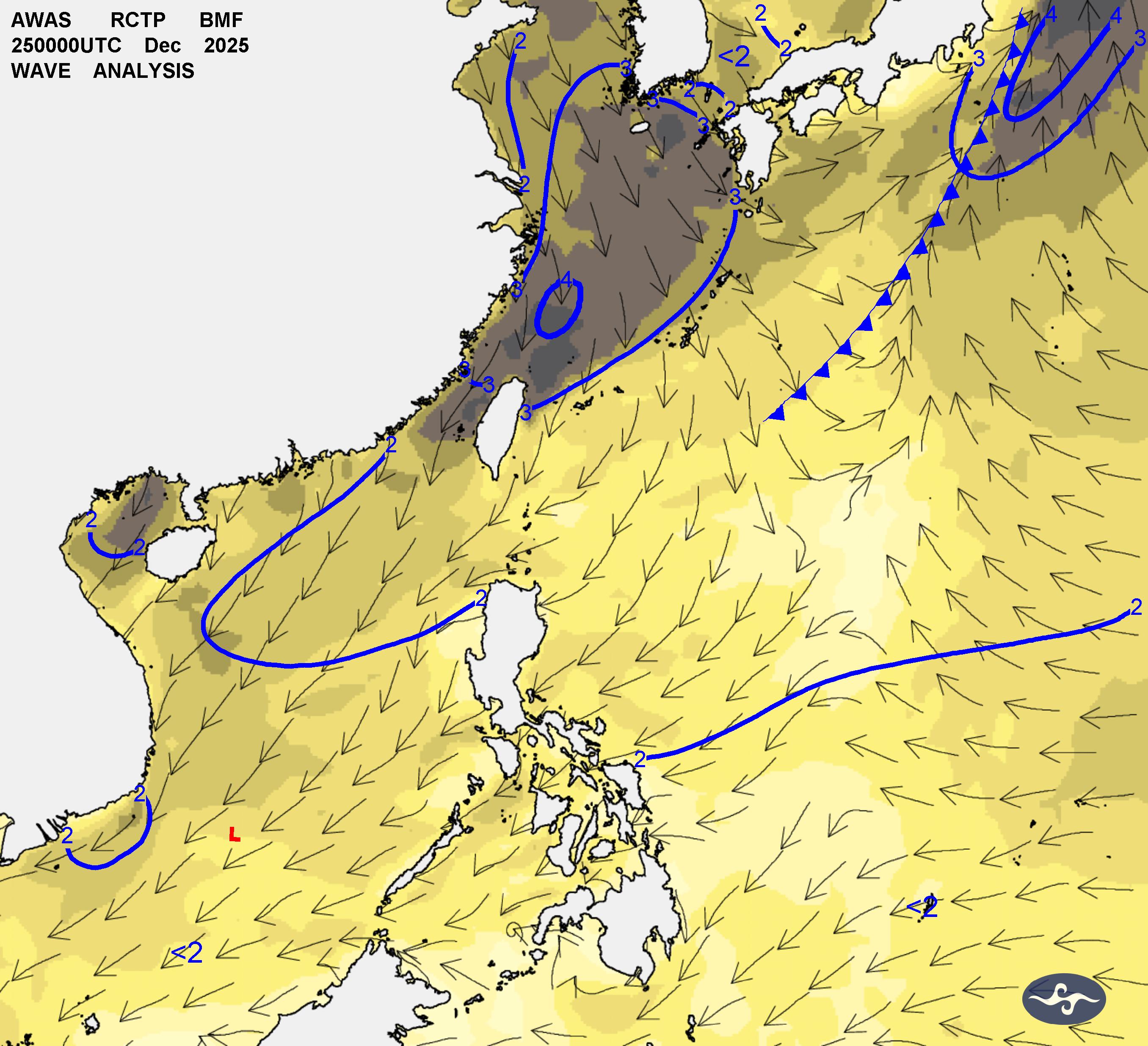 Wave Chart | Central Weather Administration