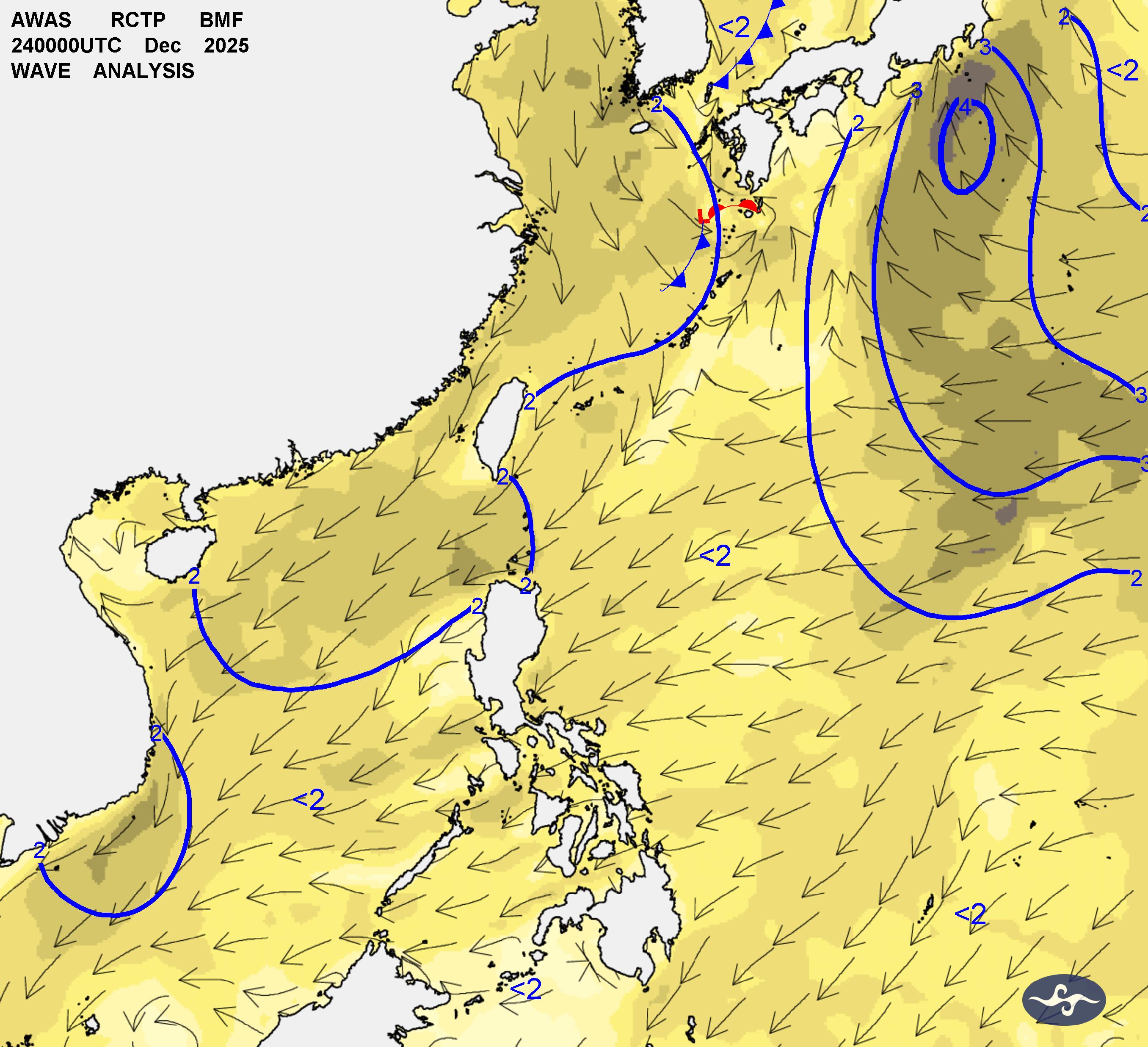 Wave Chart | Central Weather Administration