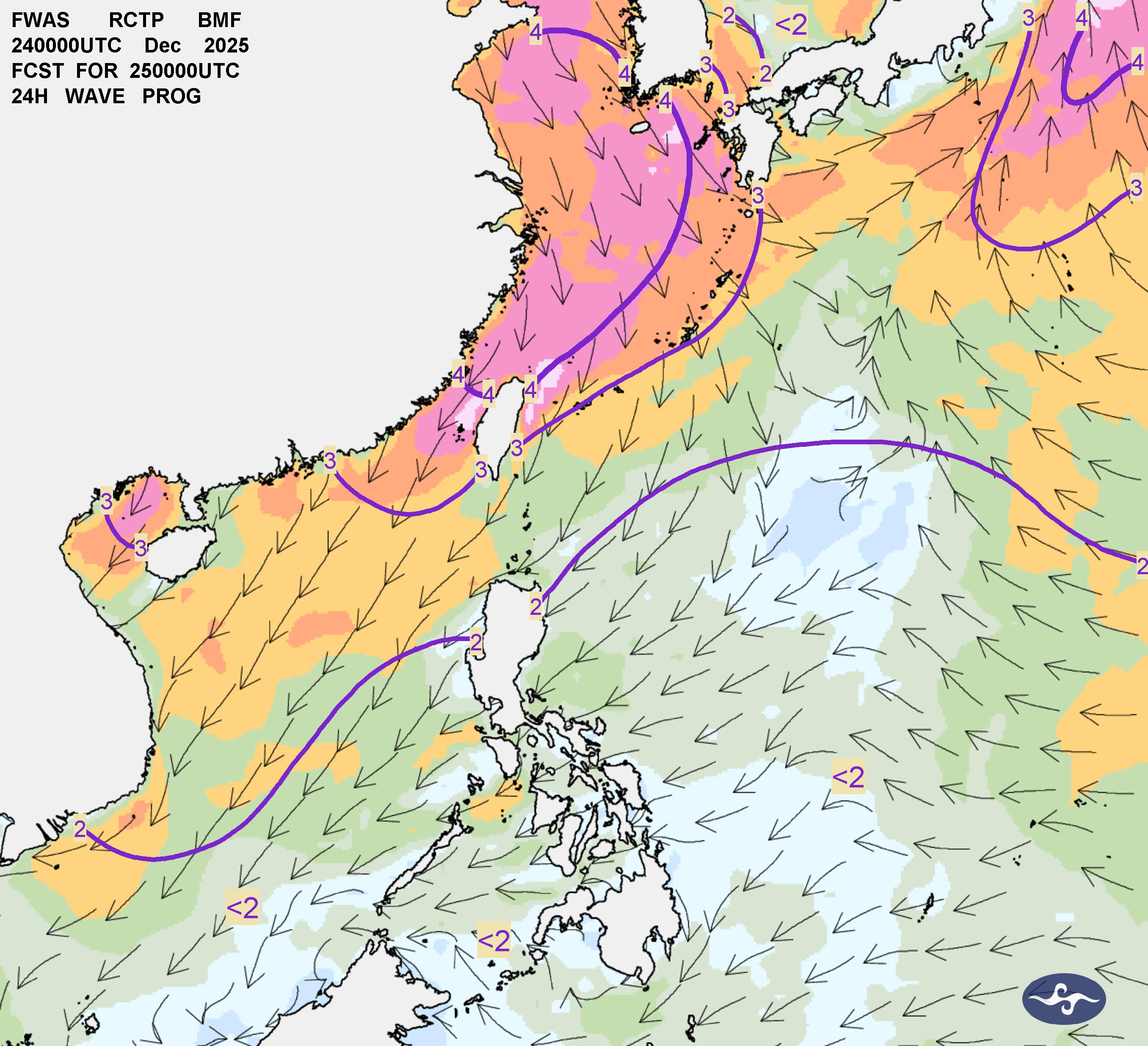 Wave Chart | Central Weather Administration