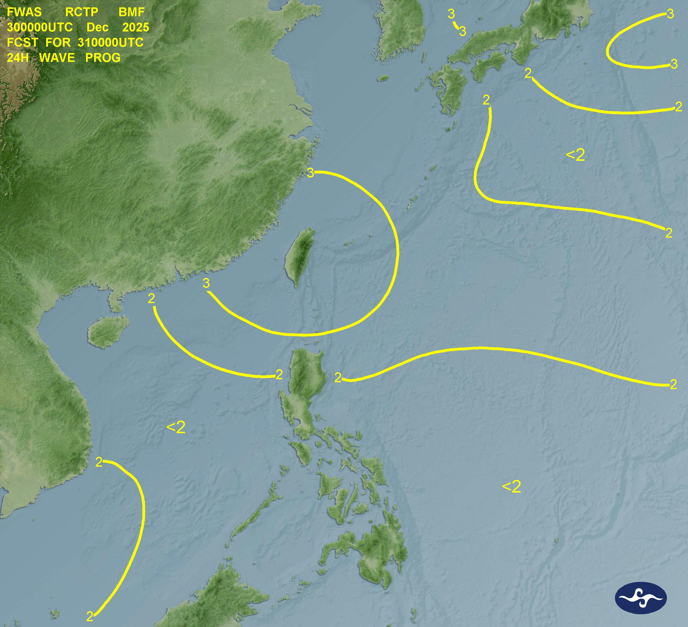 Wave Chart | Central Weather Administration