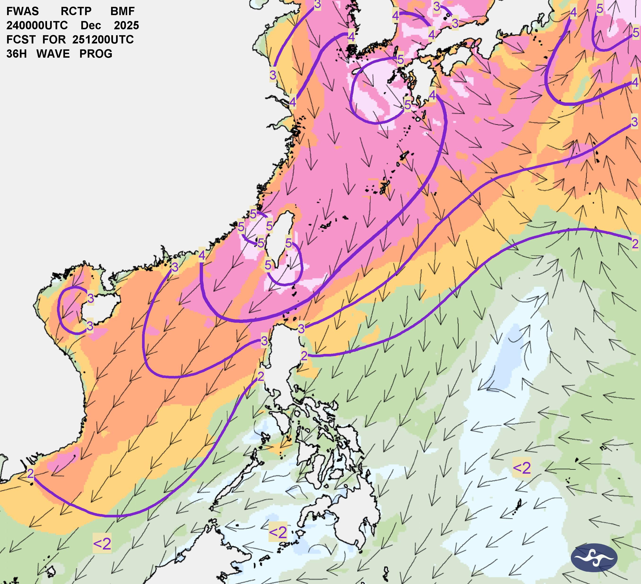 Wave Chart | Central Weather Administration
