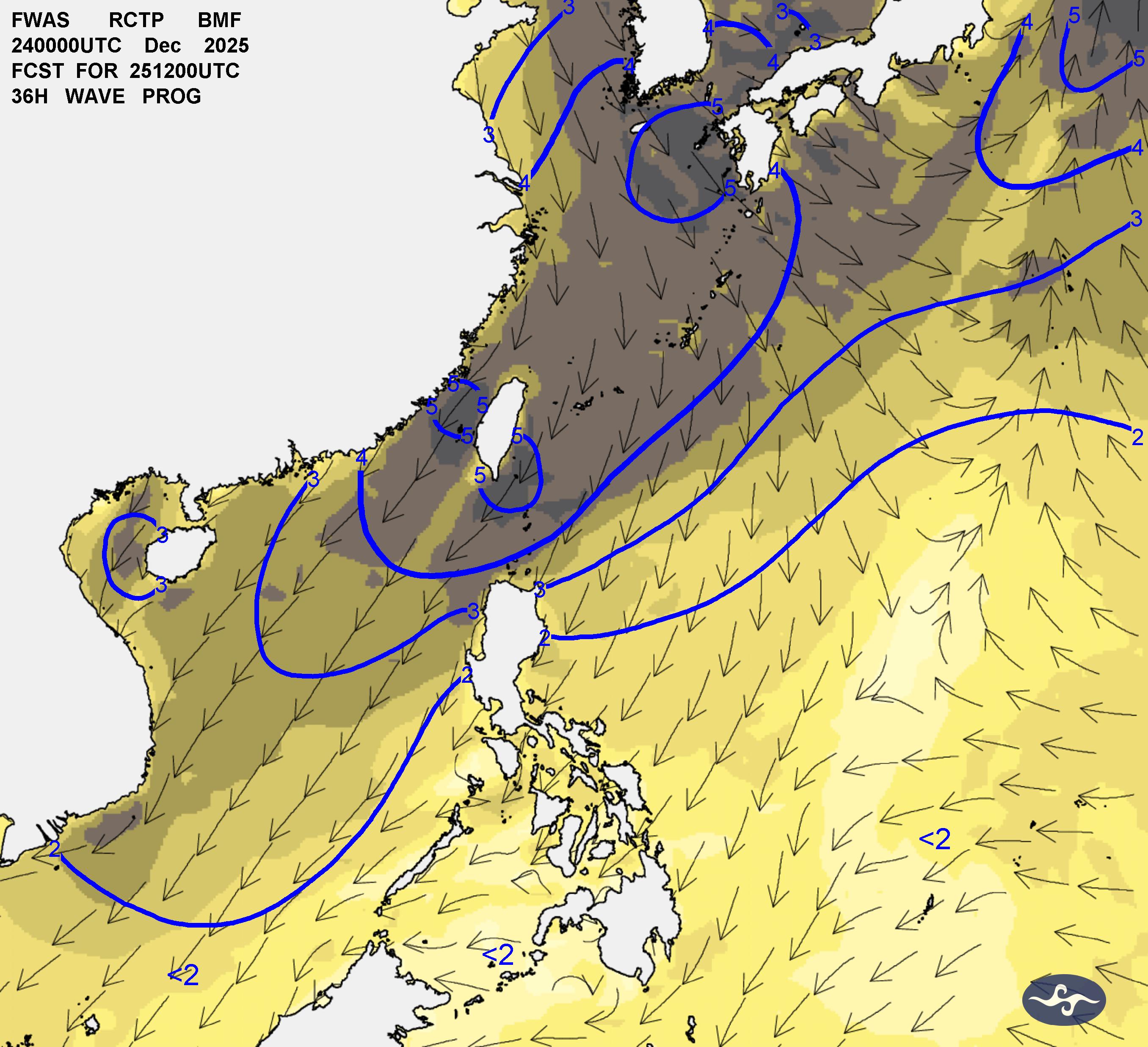Wave Chart | Central Weather Administration