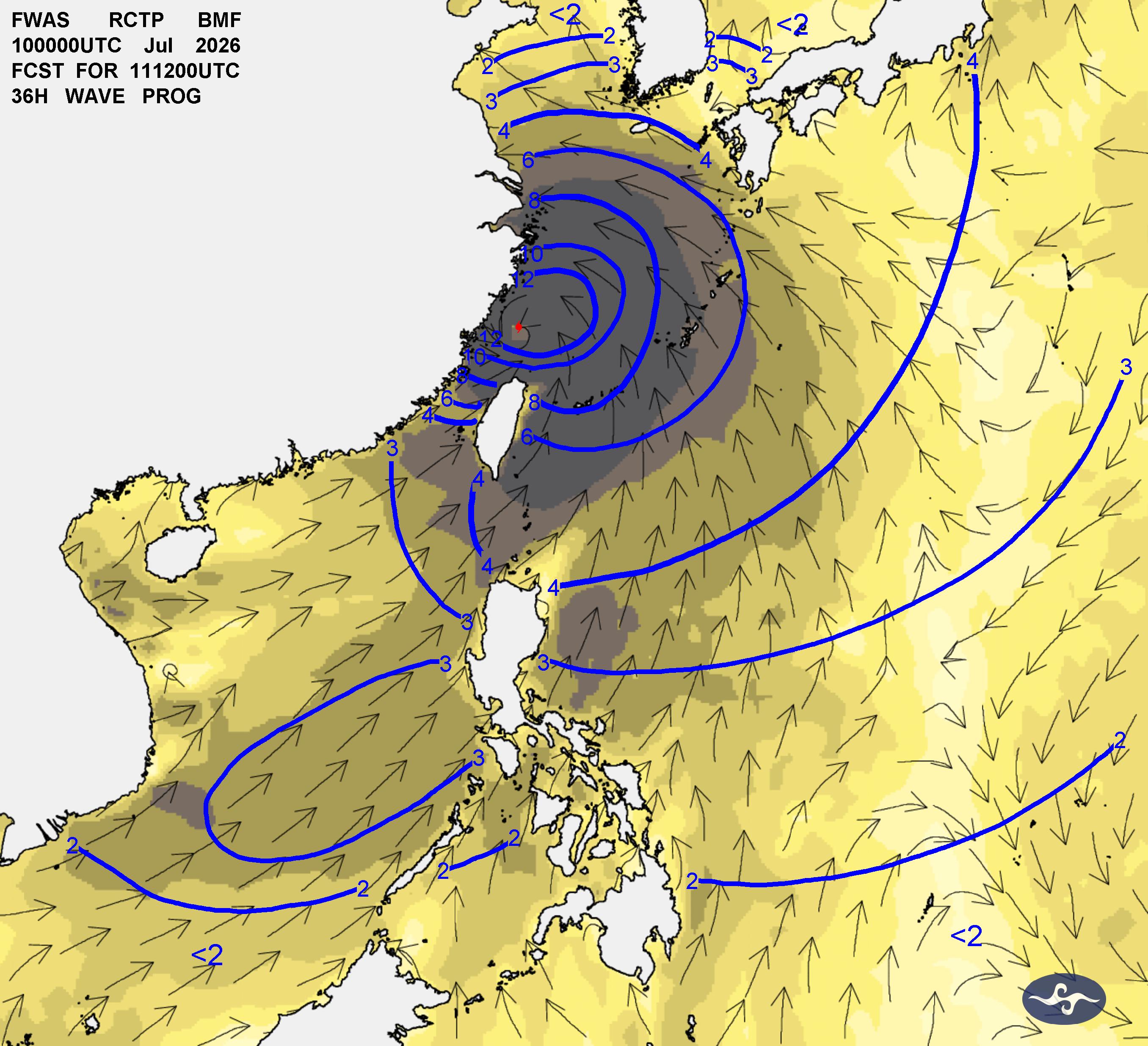 Wave Chart | Central Weather Administration