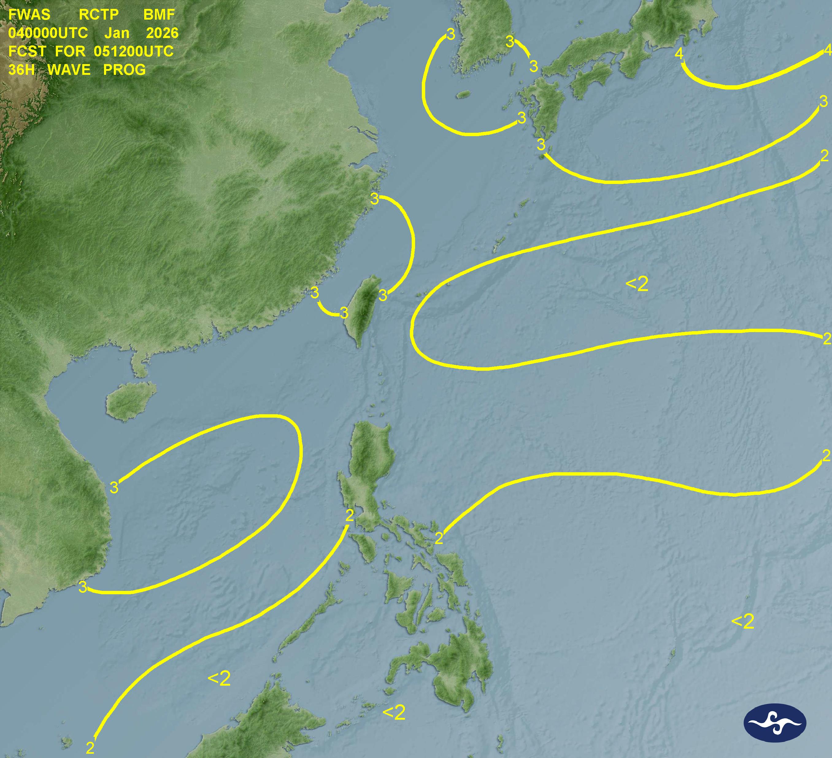 Wave Chart | Central Weather Administration