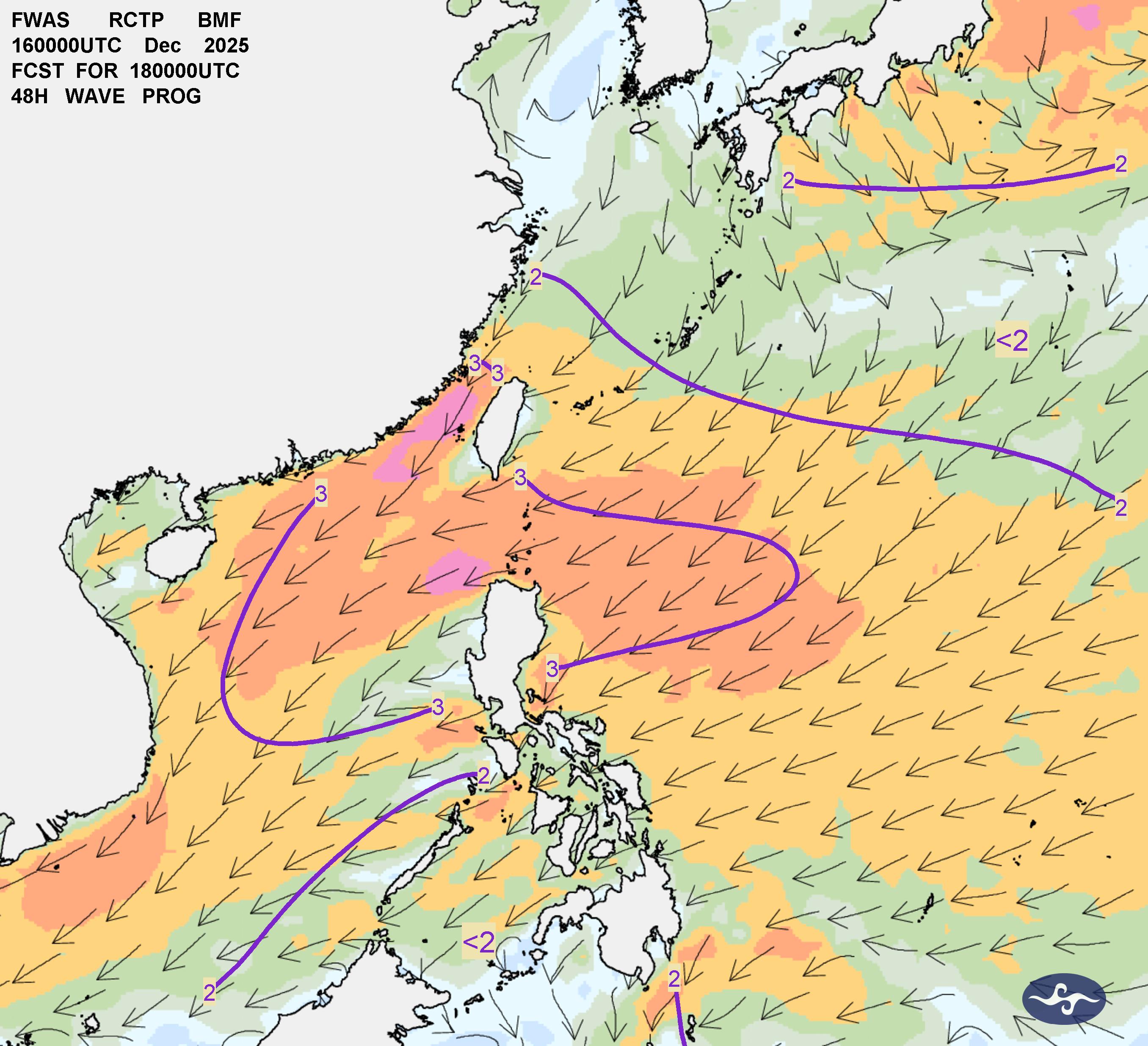 Wave Chart | Central Weather Administration