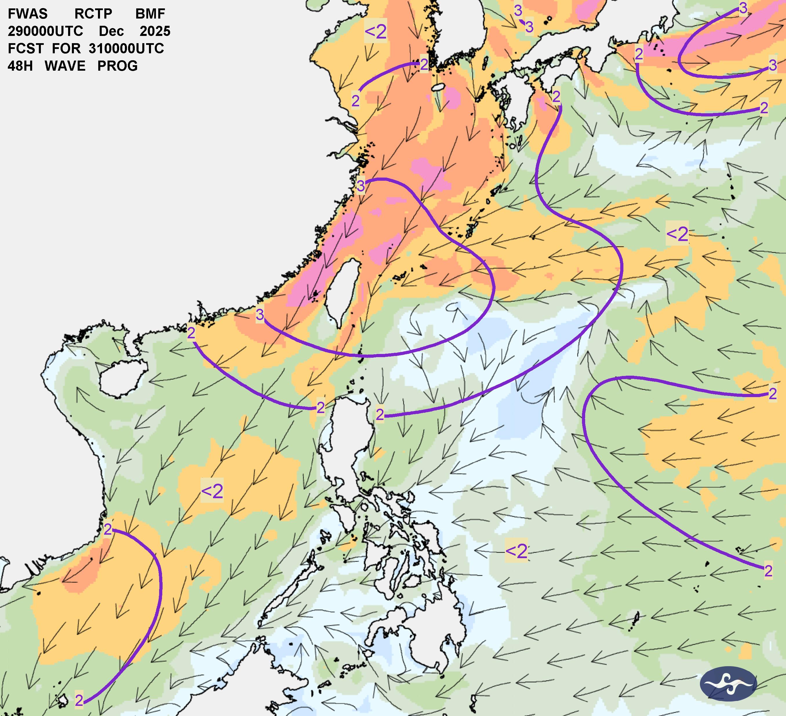 Wave Chart | Central Weather Administration