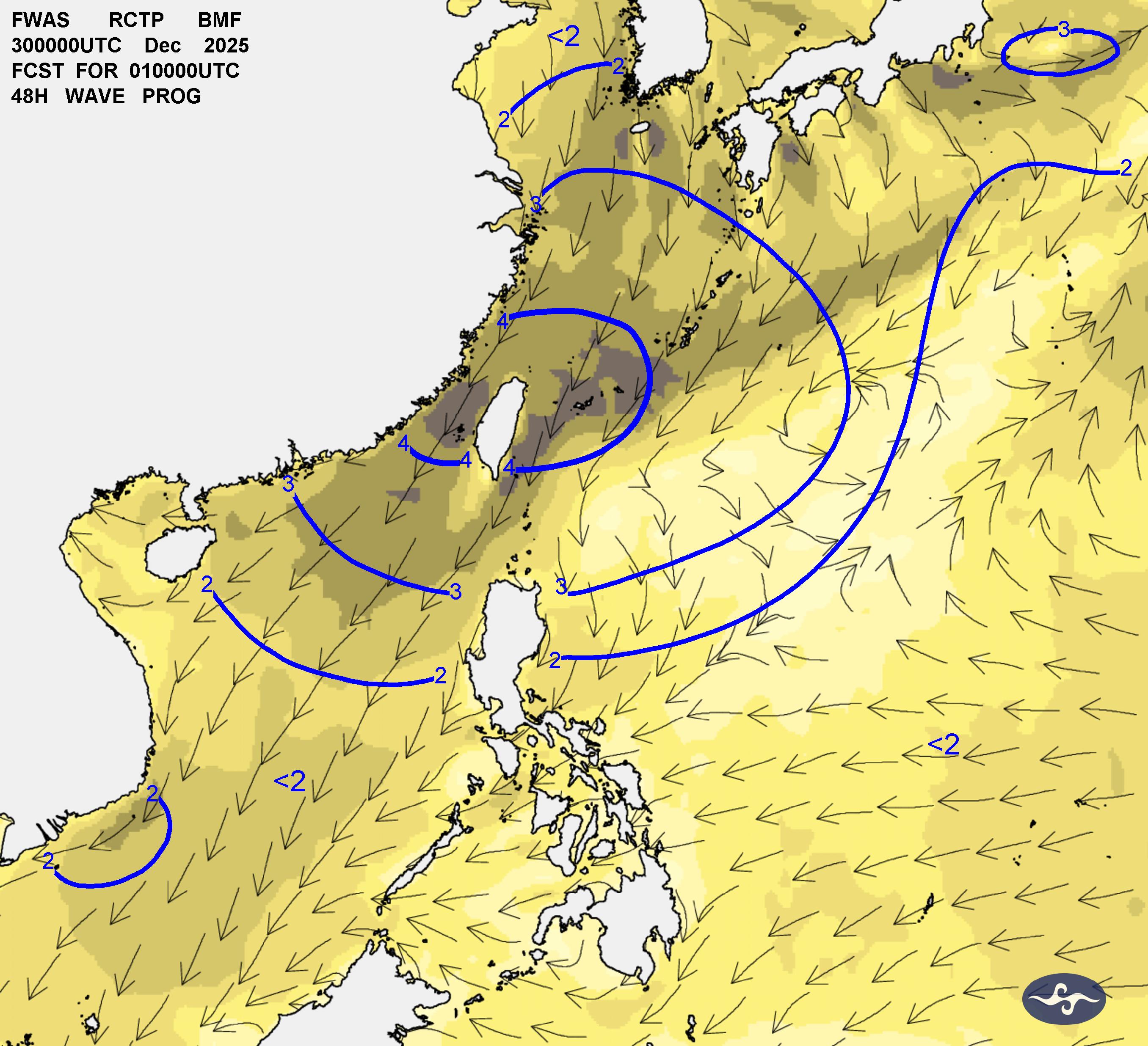 Wave Chart | Central Weather Administration