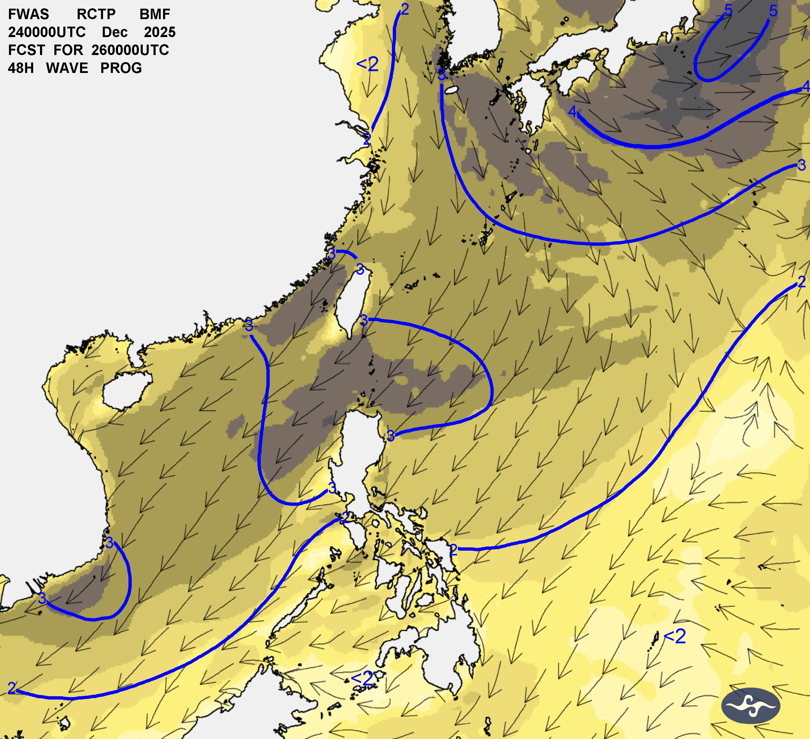 Wave Chart | Central Weather Administration